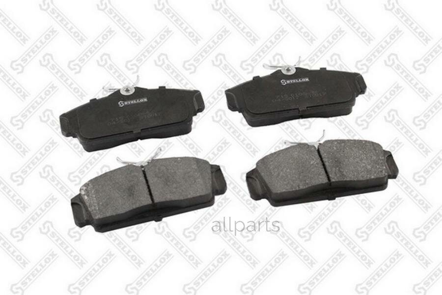 STELLOX 715010BSX колодки дисковые п! с антискрип. пластинами\ Nissan Primera 1.6i-2.0i/2.0TD & 16V 96-02