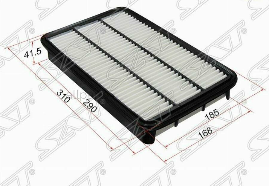 SAT ST-17801-46070 Фильтр воздушный Toyota Mark II (X100) 96-00 / Chaser 96-01