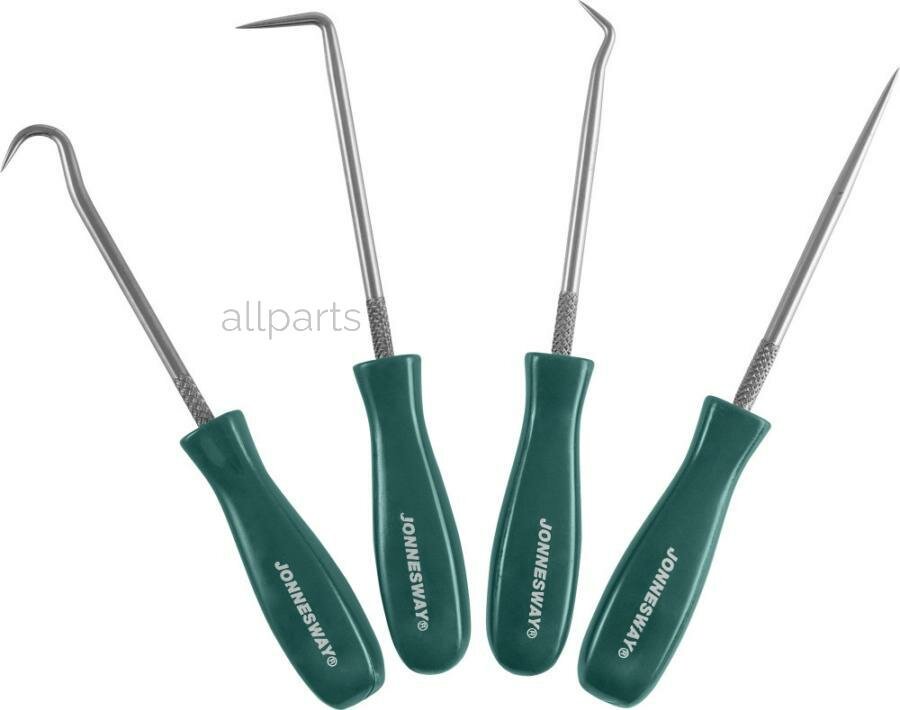 JONNESWAY AI030022 Набор крючков для демонтажа уплотнительных колец мини, 4 пр. JONNESWAY AI030022
