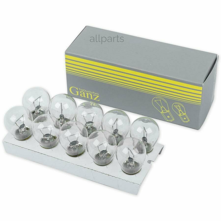 GANZ GIP06039 Лампа 24V P21W 21W BA15s GANZ 1 шт. BOX (10 шт. цена за 1 шт.) GIP06039