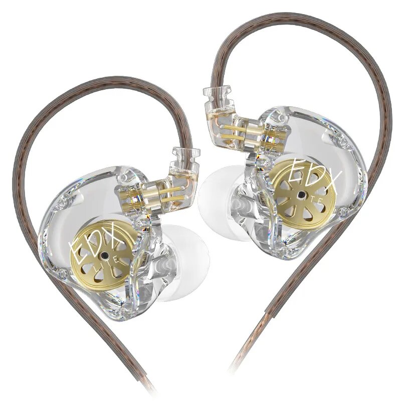 KZ EDX Lite Наушники clear no mic