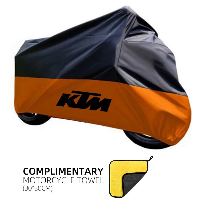 Моточехол KTM черно-оранжевый, 4XL, 250см