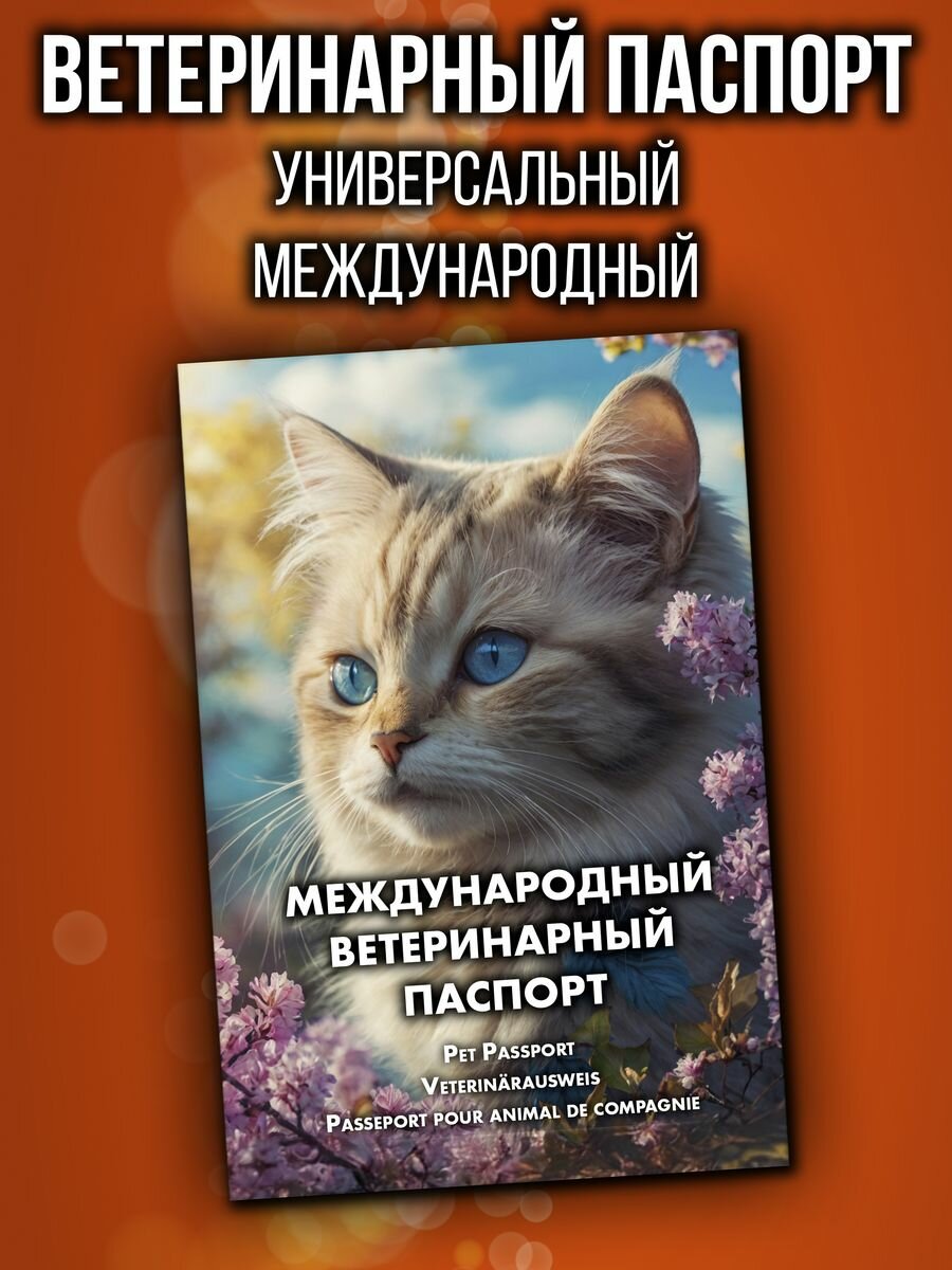Ветеринарный паспорт для кошек и собак международный