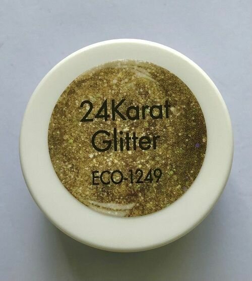 Биогель Star Nail ECO SO QUICK SOAK OFF мерцающий золотистый 7г