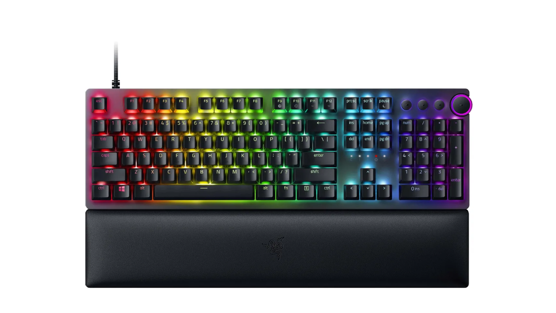 Клавиатура Razer Huntsman V2 (Purple Switch) (RZ03-03931300-R3R1)