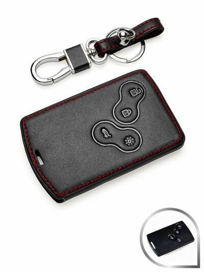 Чехол для ключа красная нить №788 Renault Разм. 60х93 мм