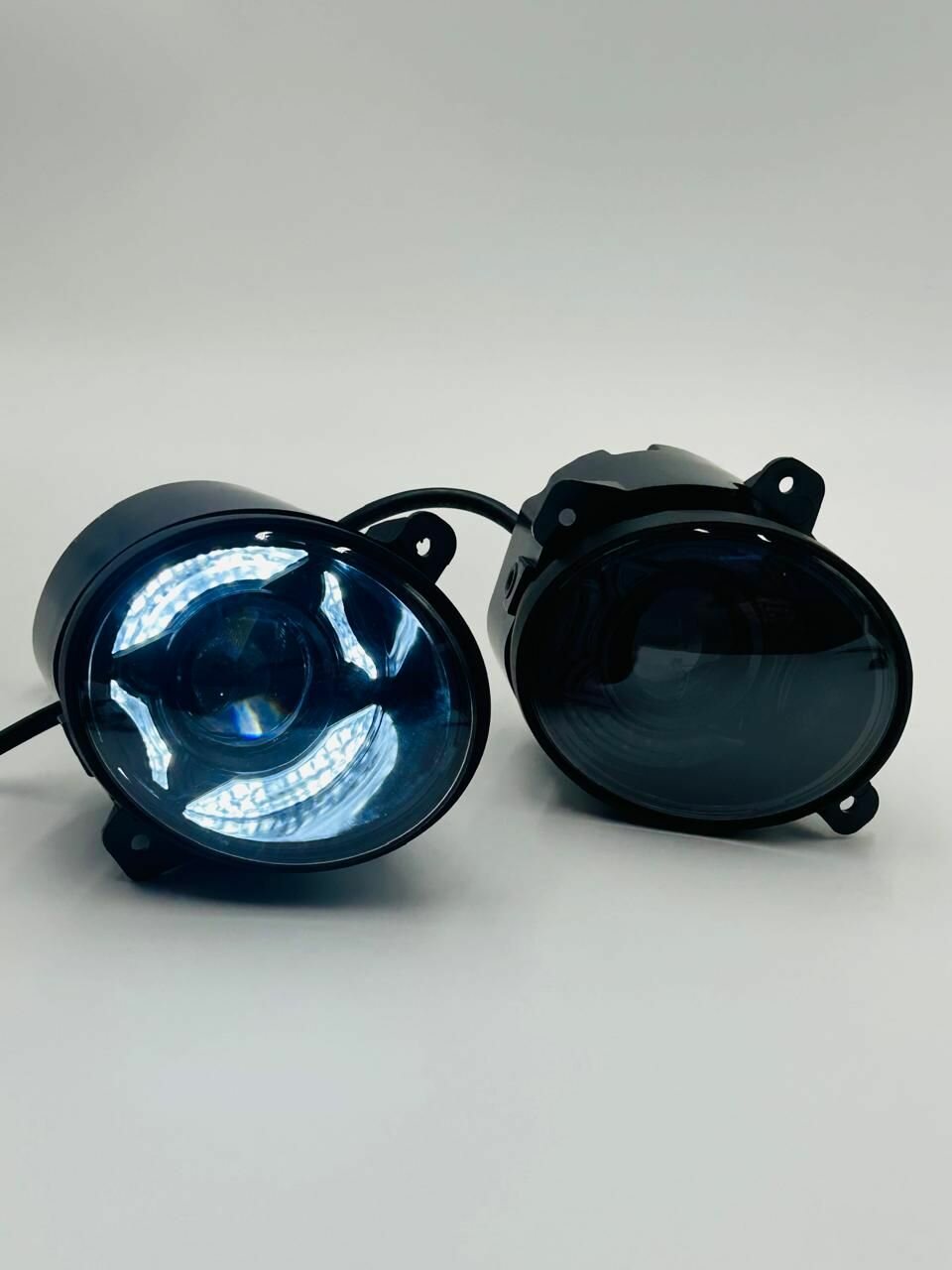 Герметичные Bi Led Линзы Lada Largus Kalina Дальний + Ближний