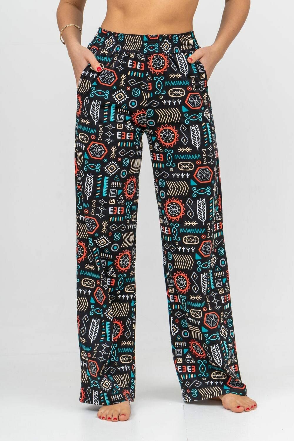 Брюки палаццо Весна-лето 2024