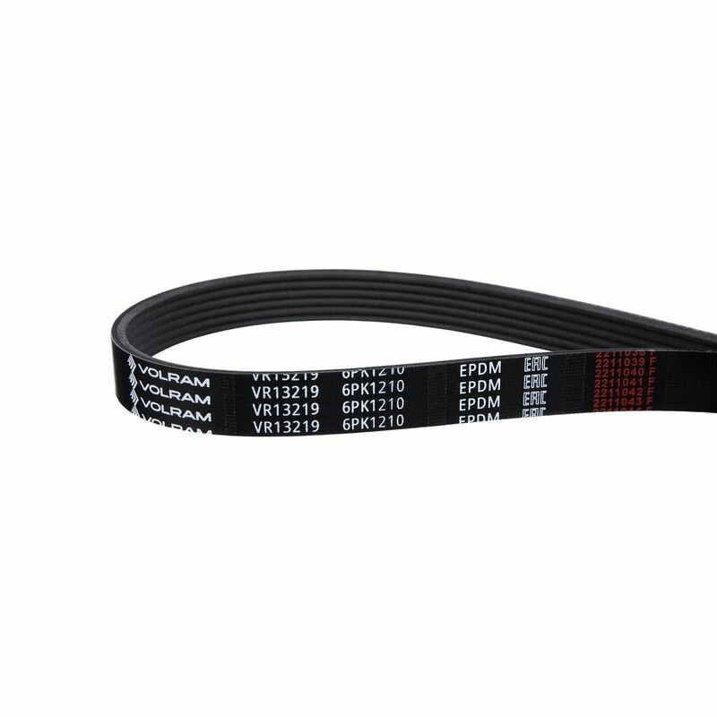 Ремень поликлиновой 6PK1210 для а/м VAUXHALL Astra, CHEVROLET Aveo, OPEL Astra J, VOLRAM VR13219
