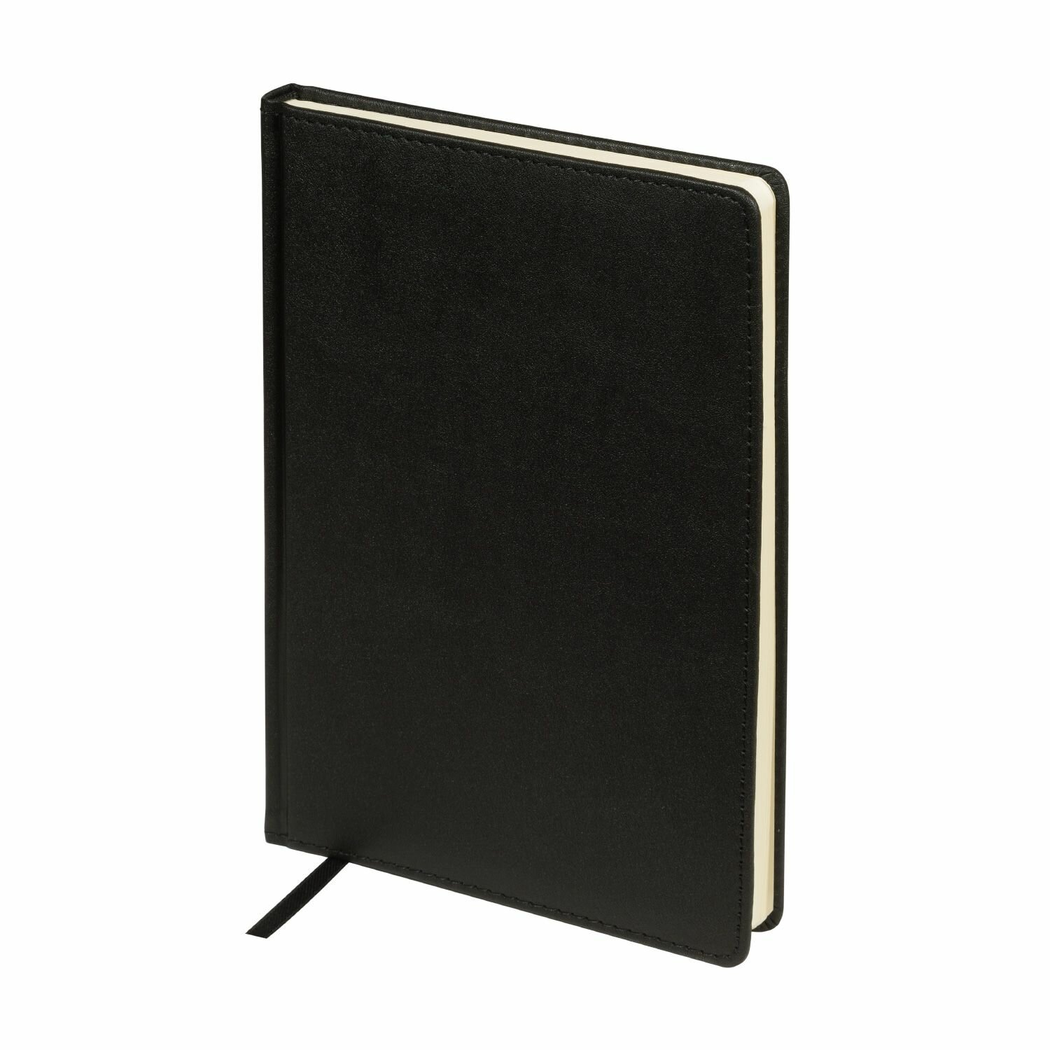 Бизнес блокнот Bruno Visconti Classic черный А5, кожаный ежедневник недатированный в линейку / записная книжка планер арт.3-689/07