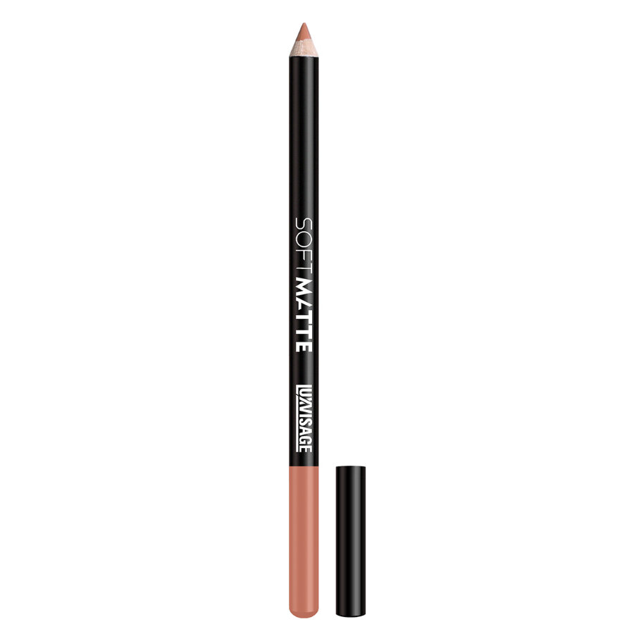 Карандаш для губ LUXVISAGE SOFT MATTE, тон 601 - Pastel Nude