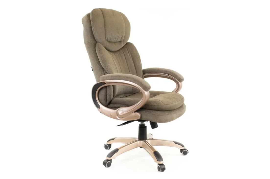 Кресло EVERPROF Boss Т коричневый (EР-098 Fabric Brown)