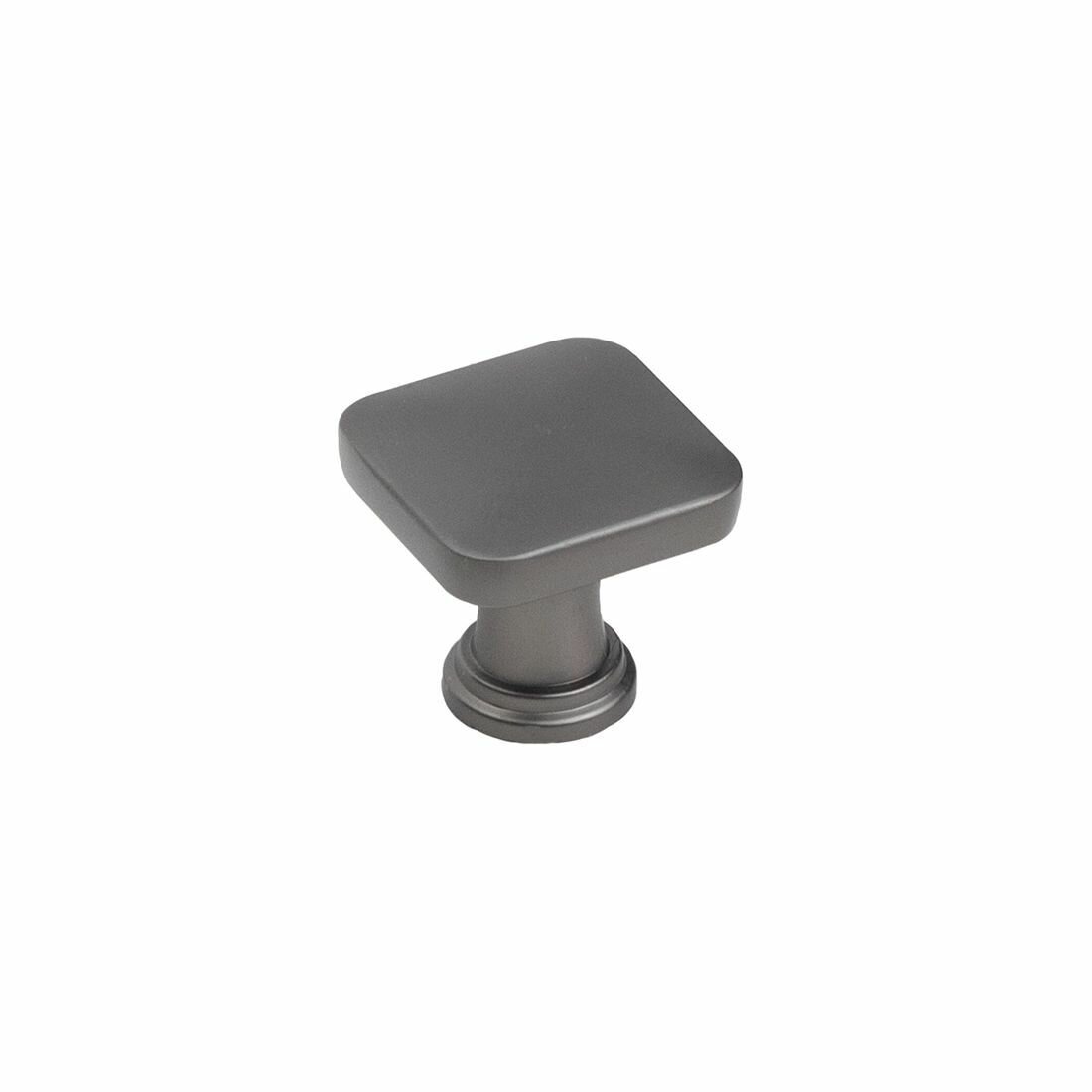 Ручка мебельная кнопка металлическая KNOPA графит