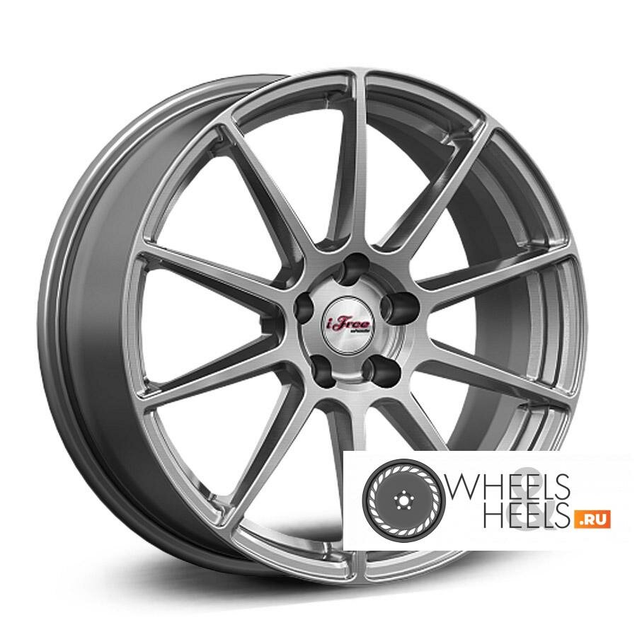 Диск автомобильный литой iFree Винзор 18x7 5x114.3 et35 dia60.1 Антрацитовый