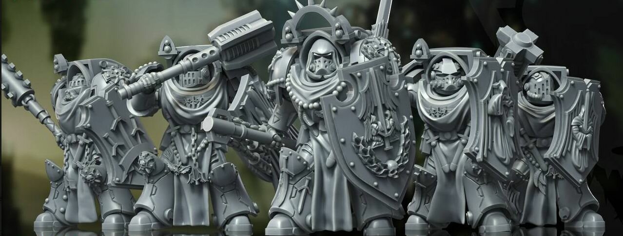 Warhammer 40000 Миниатюра Mortis wing knights