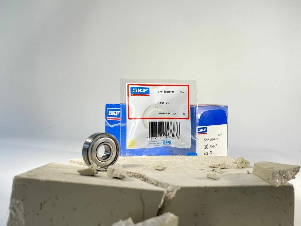 Подшипник 608-2Z размер 8х22х7 мм SKF