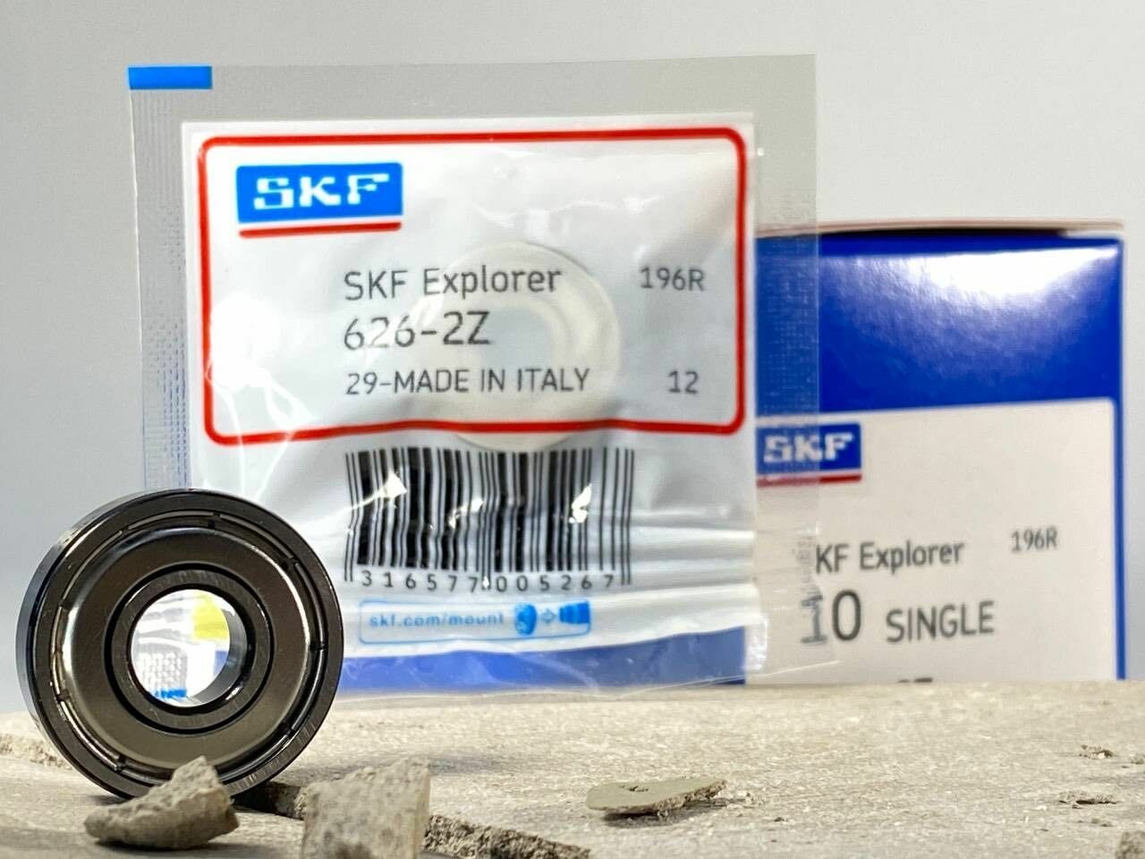 Подшипник 626-2Z размер 6х19х6 мм SKF