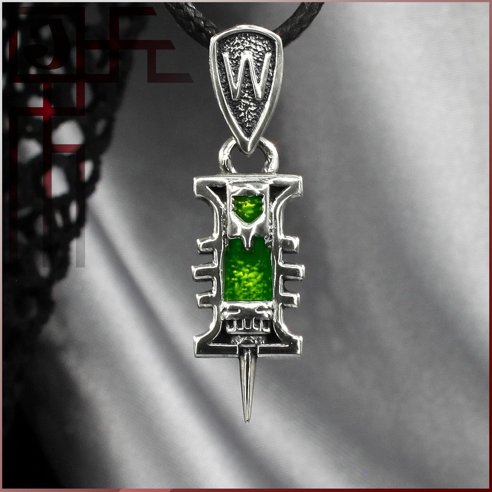 Подвеска, эмаль