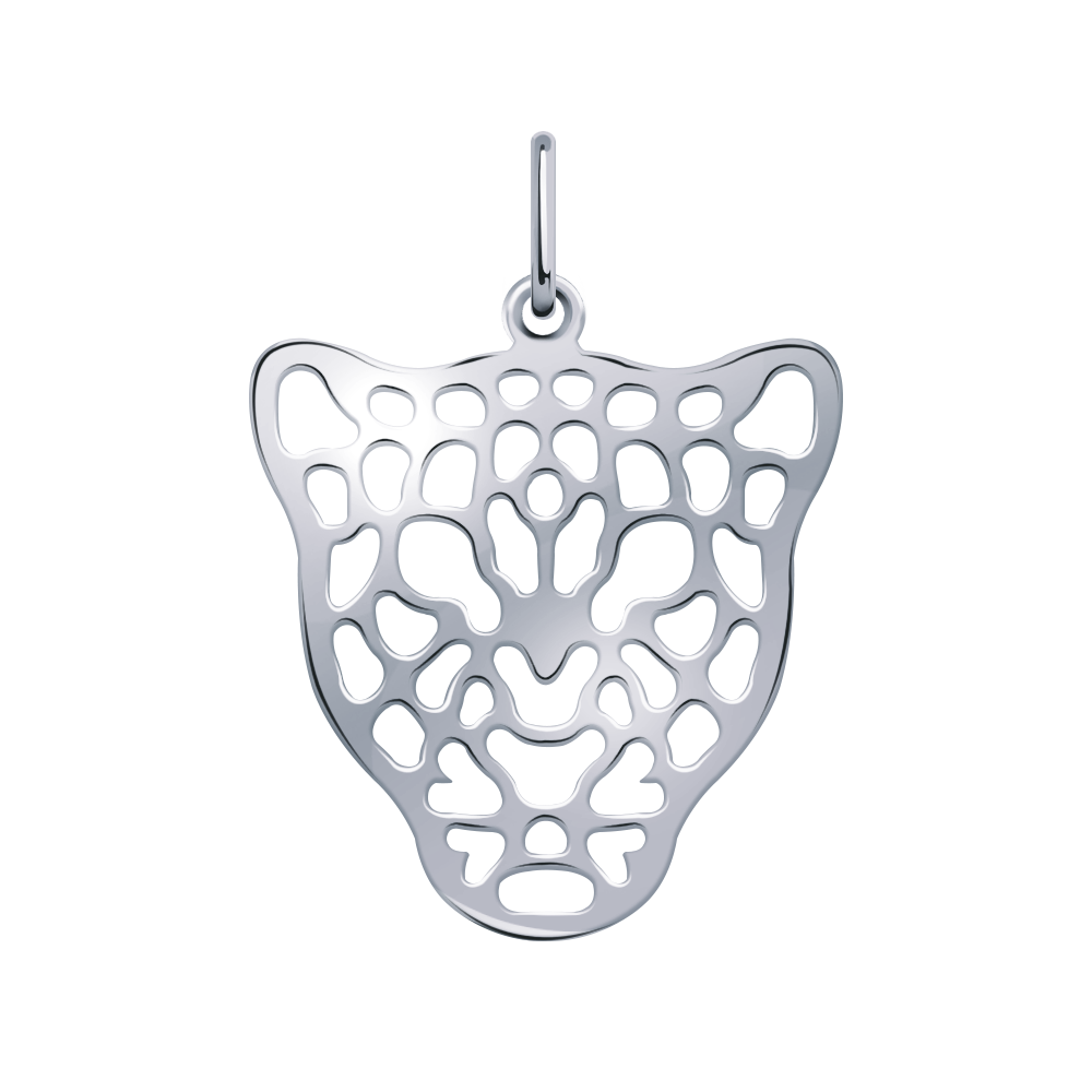 Подвеска Золотой орел, серебро, 925 проба, родирование