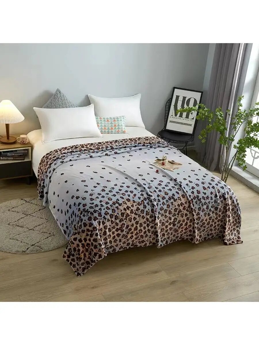 Плед Flamenco 150x200 покрывало на кровать 1,5 спальное