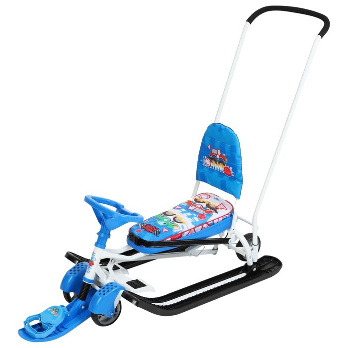 Снегокат «Тимка спорт 6 Машинки», ТС6/БГ Nika