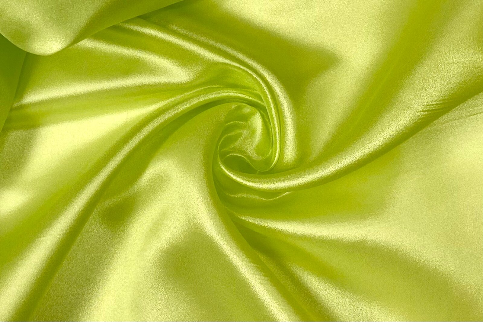 Ткань Органза креповая «яркий лайм», ш157см, 0,5 м