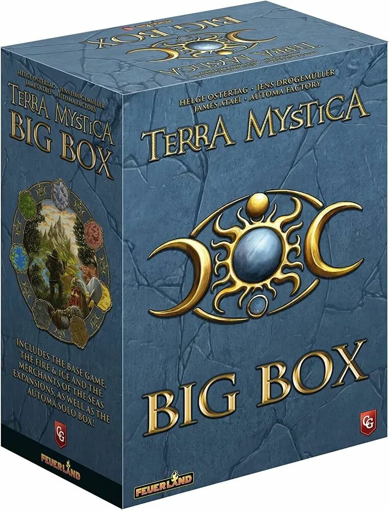 Настольная игра Terra Mystica: Big Box на английском языке (издание 2022)