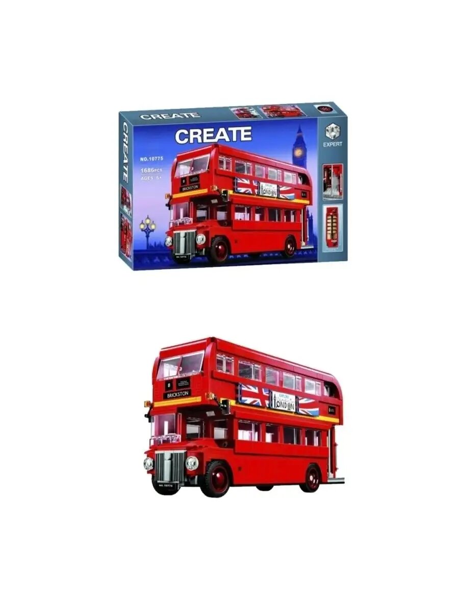 Конструктор Technic Креатор Лондонский автобус аналог LEGO