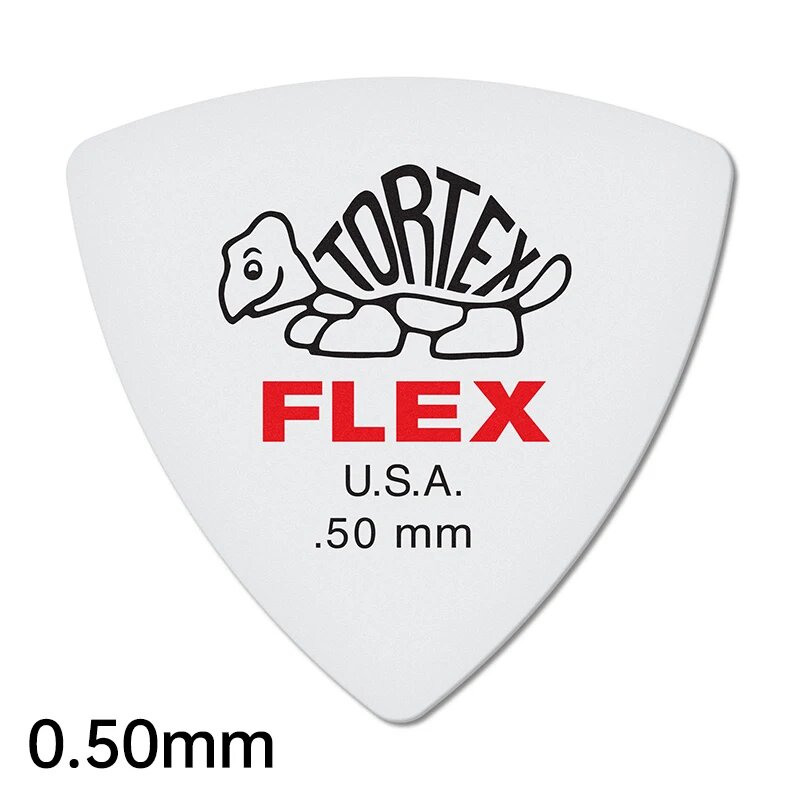 Dunlop Pick 456R FLEX Tortex JAZZ 3 матовый набор медиаторов 1 pieces - 0.50mm