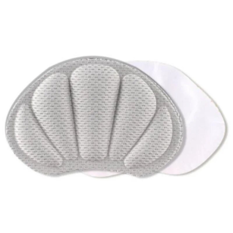 Наклейки на пятки для кроссовок, полуразмерные накладки на пятки, стельки, накладки на пятки для спортивной обуви, наклейки для облегчения боли, Подушка для спины Белый, Gray