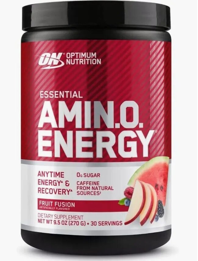 Аминокислотный комплекс OPTIMUM NUTRITION Essential Amino Energy, Фруктовый пунш, 270 г