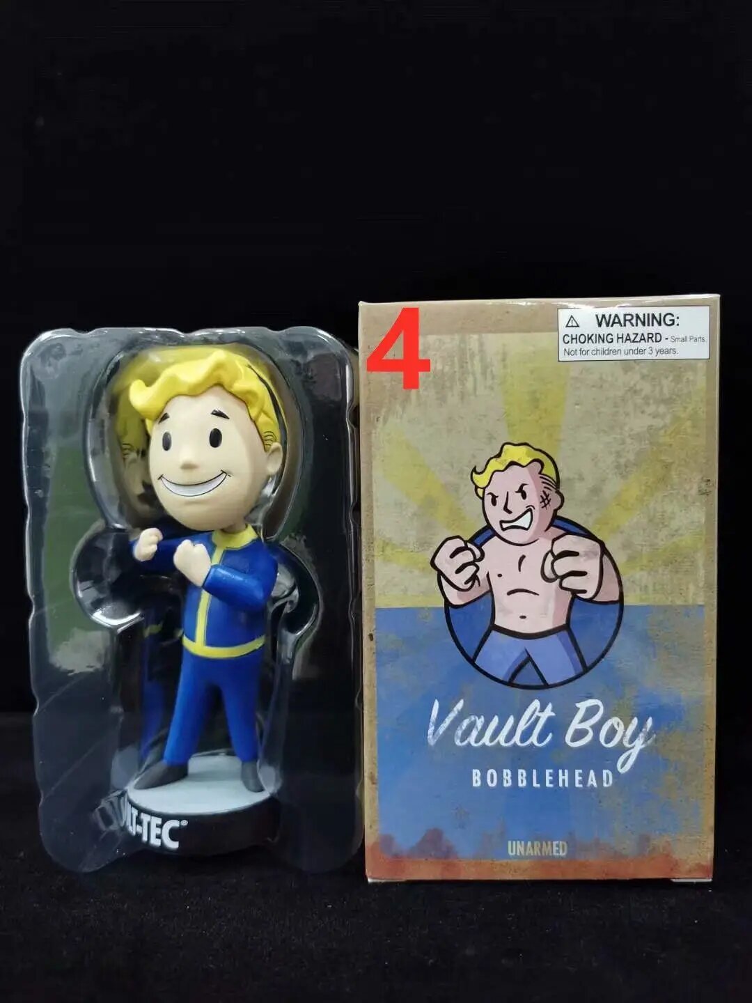Коллекционная фигурка Vault Boy Generation 7 Bandai Синий, 4