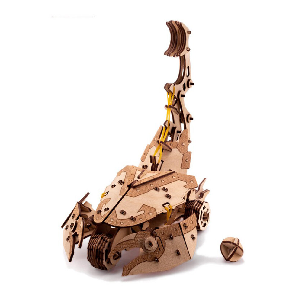 Конструктор Uniwood Катапульта Scorpio деревянный