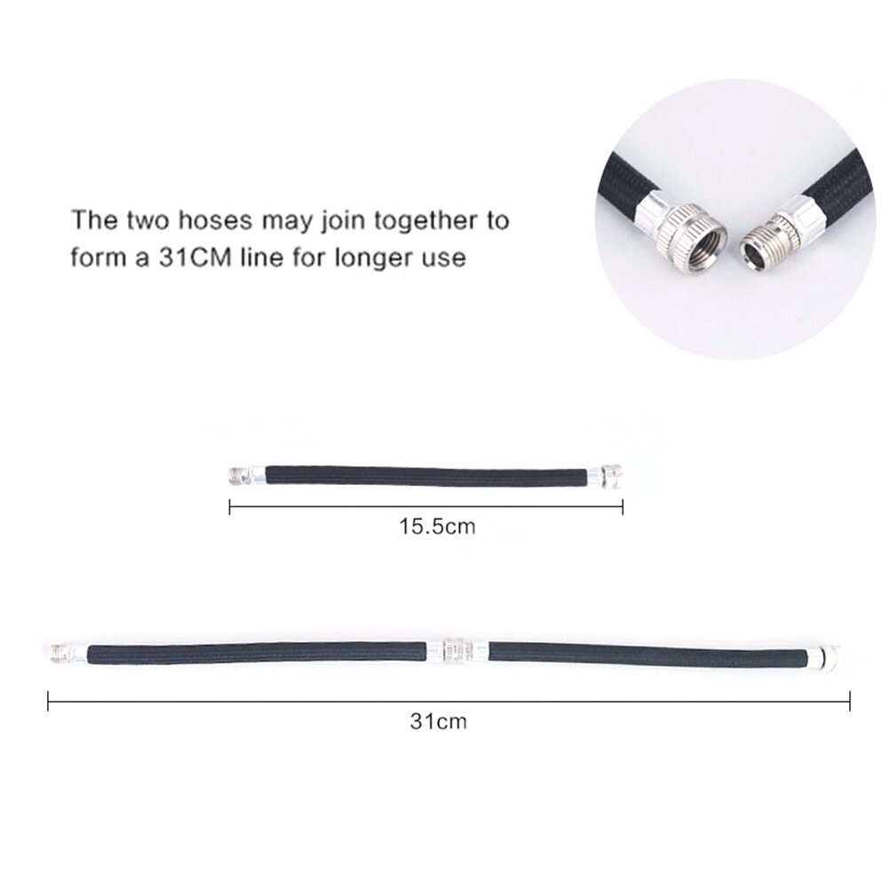 Прочный велосипедный насос, удлинительный шланг, насос высокого давления, американские клапанные насосы, аксессуар для клапана Шредера