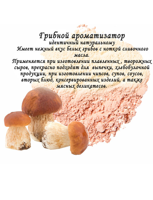 Грибной ароматизатор Elfin-Takasago, идентичный натуральному, 100г