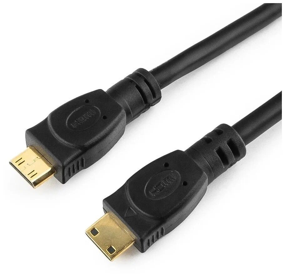 Кабель HDMI-mini, для устройств Apple и Android, длина 1,5 м, черный