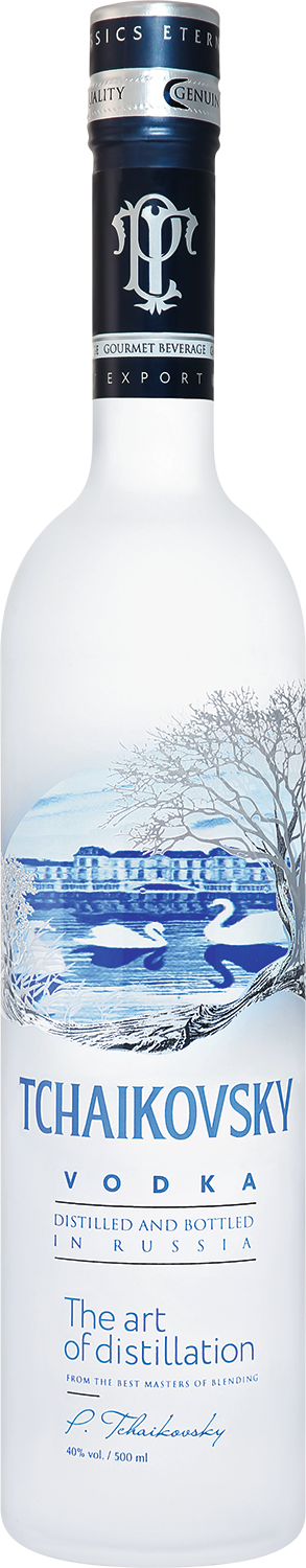 Водка Чайковский 0.5 л. Россия
