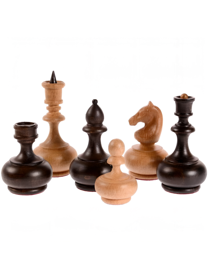 Шахматные фигуры "Вудгеймс" из букаНабор шахматных фигур "Вудгеймс" из бука (без доски)
