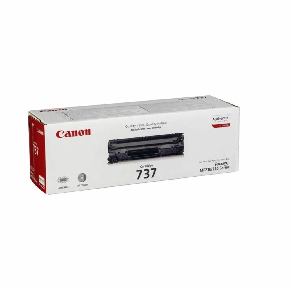 Картридж лазерный Canon 737, черный, для MF211/212 (9435B002)