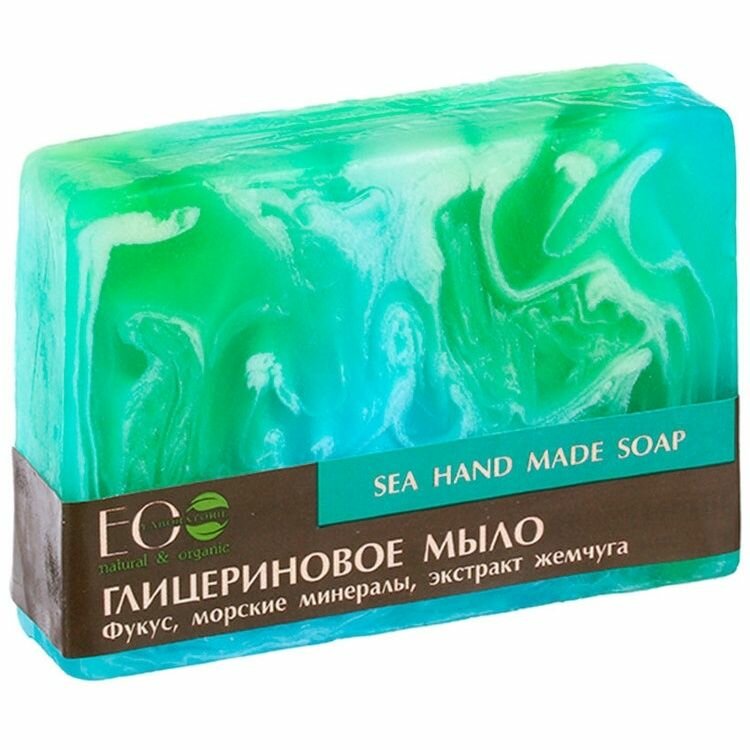 Мыло твердое Ecolab глицериновое, морское, 130 гр