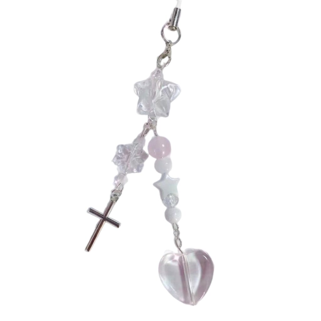 Ручная Работа Из Бисера Телефонная Цепочка Роза Цветок Мобильного Телефона Шарм Милый Брелок С Бантом