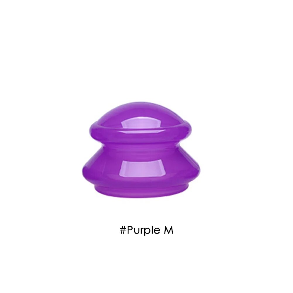 Силиконовые банки для массажа JaneDream Purple M