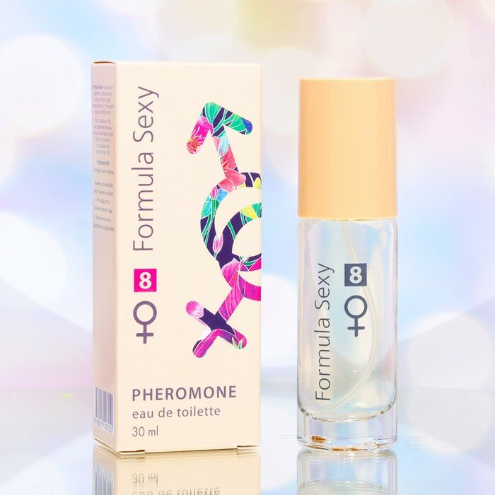 Туалетная вода Delta Parfum Formula Sexy №8, с феромонами, для женщин, 30 мл