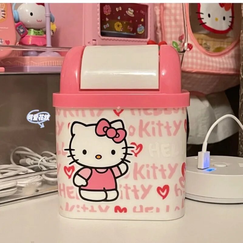 Корзина для мусора Hello Kitty MINISO, Розовый