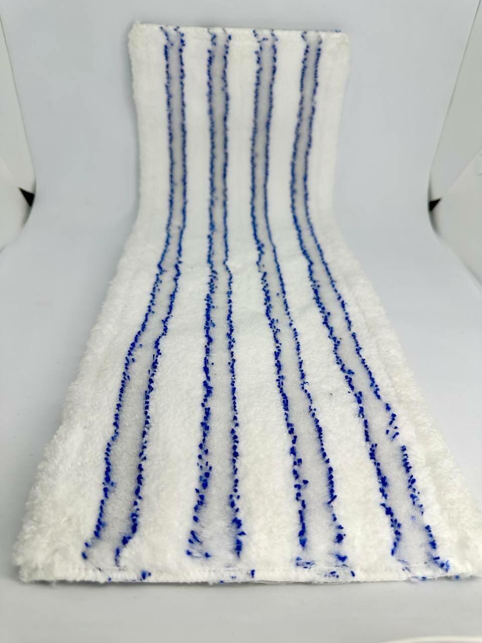 Моп с полосами скольжения (микрофибра), карман, язык, 50*13 см, арт. NMMA-50-RS