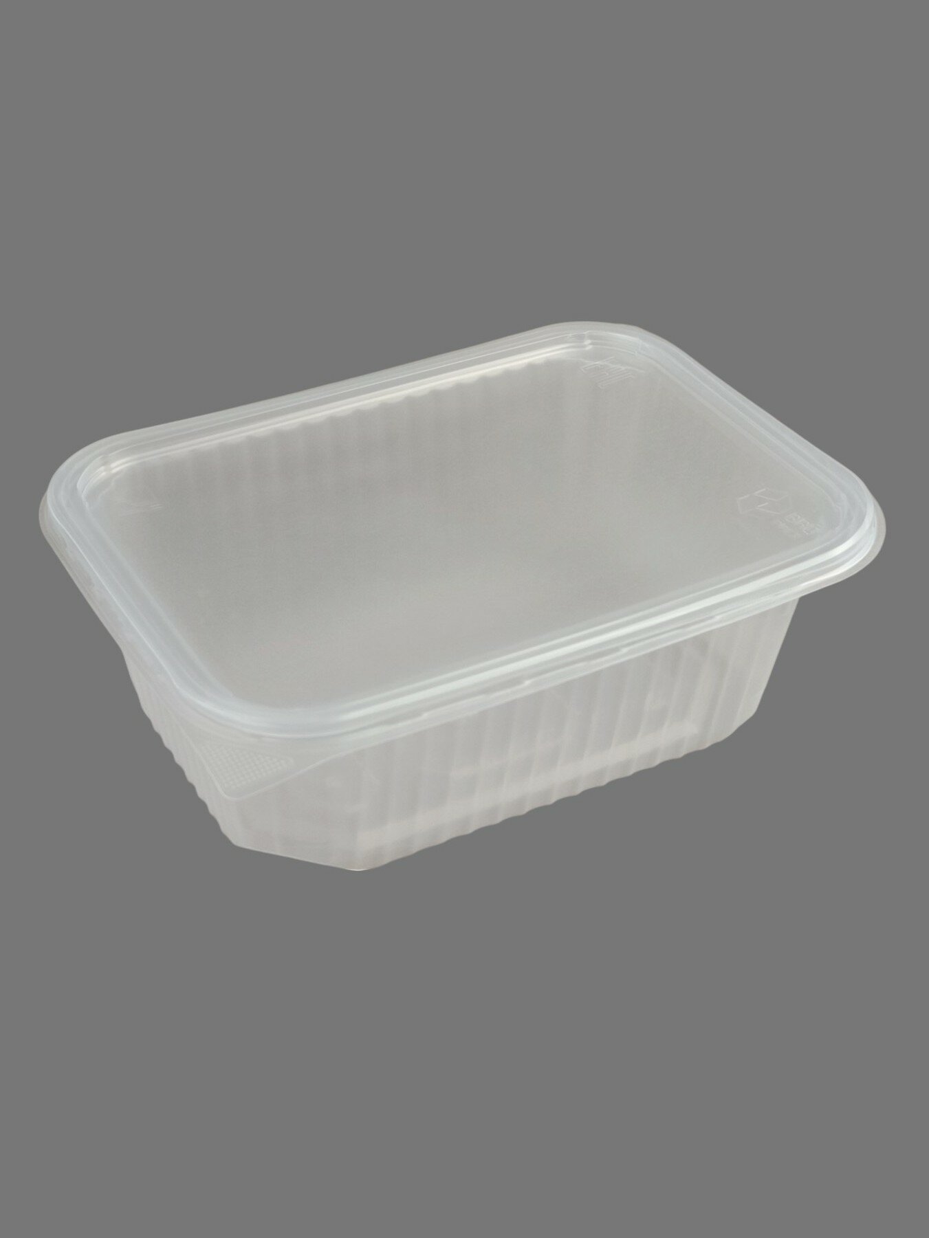 Набор одноразовых контейнеров Фопос, с крышкой, 1000 мл, 5 шт