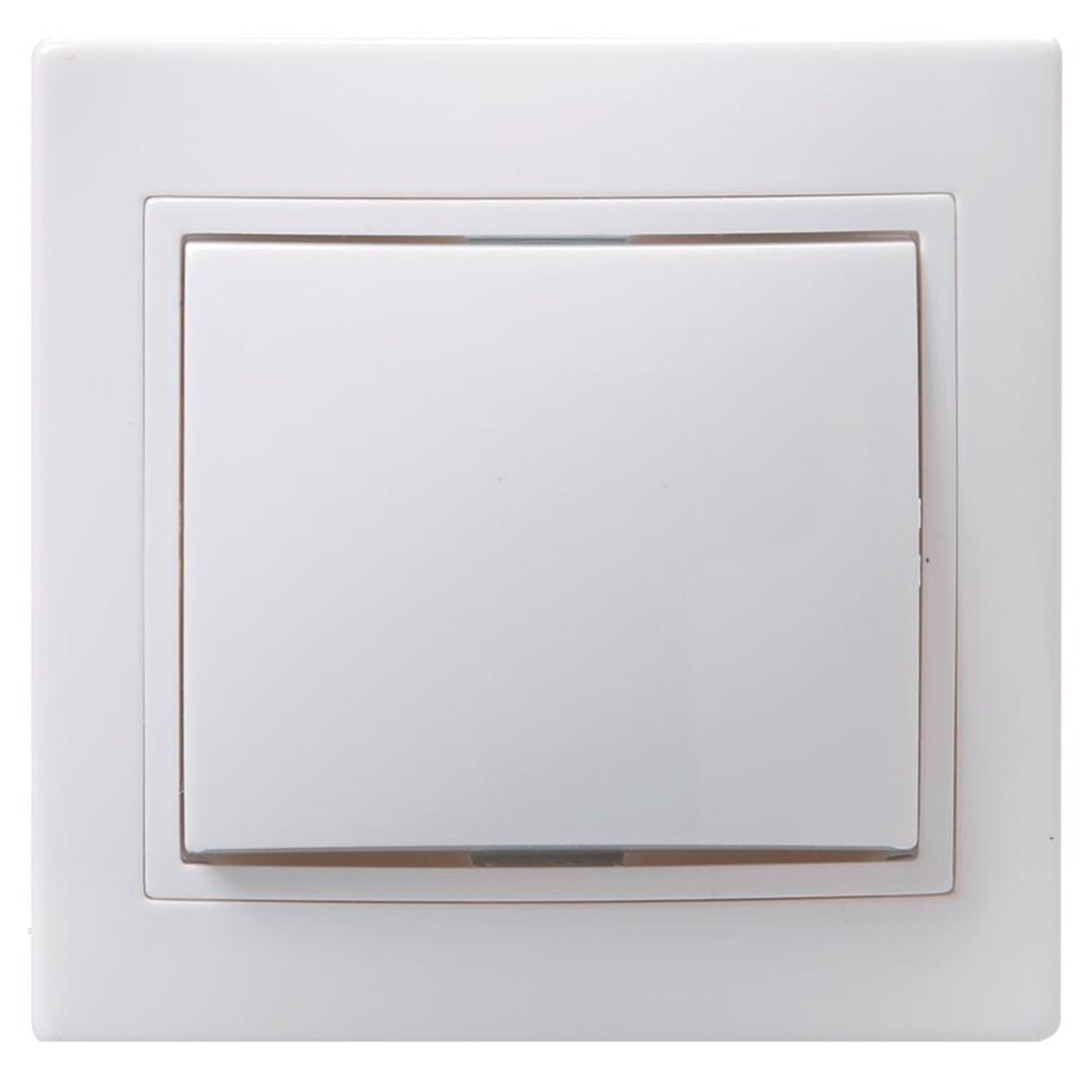 ИЭК Кварта выключатель одноклавишный, в сборе - комплект для электропроводки