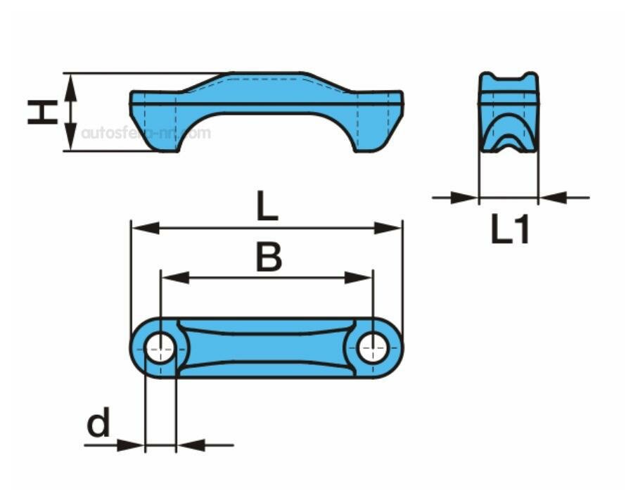 BPW 0303211200 кронштейн крепления рессоры! 2отв. под стремянку (150 балка)\BPW