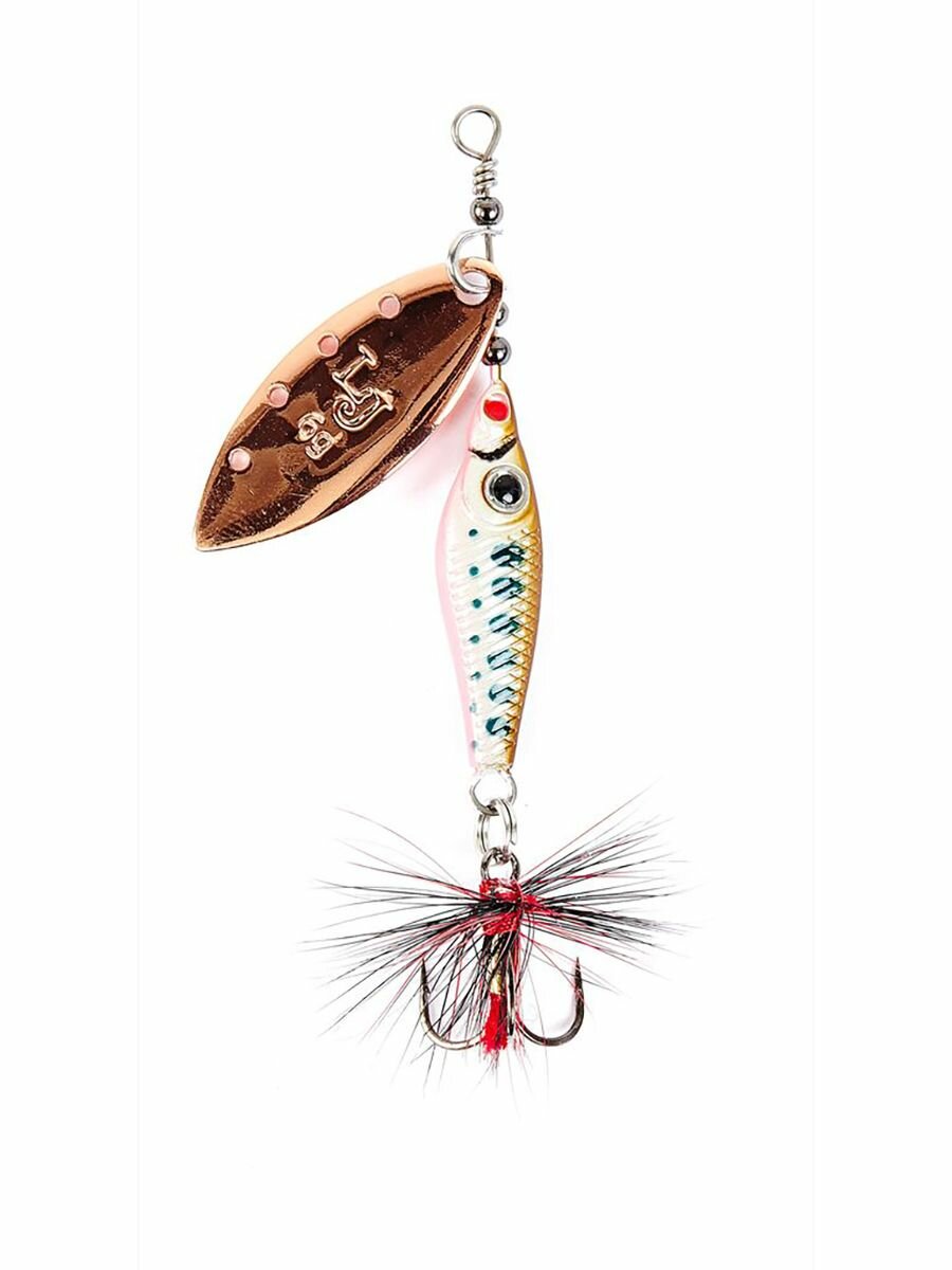 Блесна вращающаяся Lucky John TRIAN BLADE LONG 9.0г 006