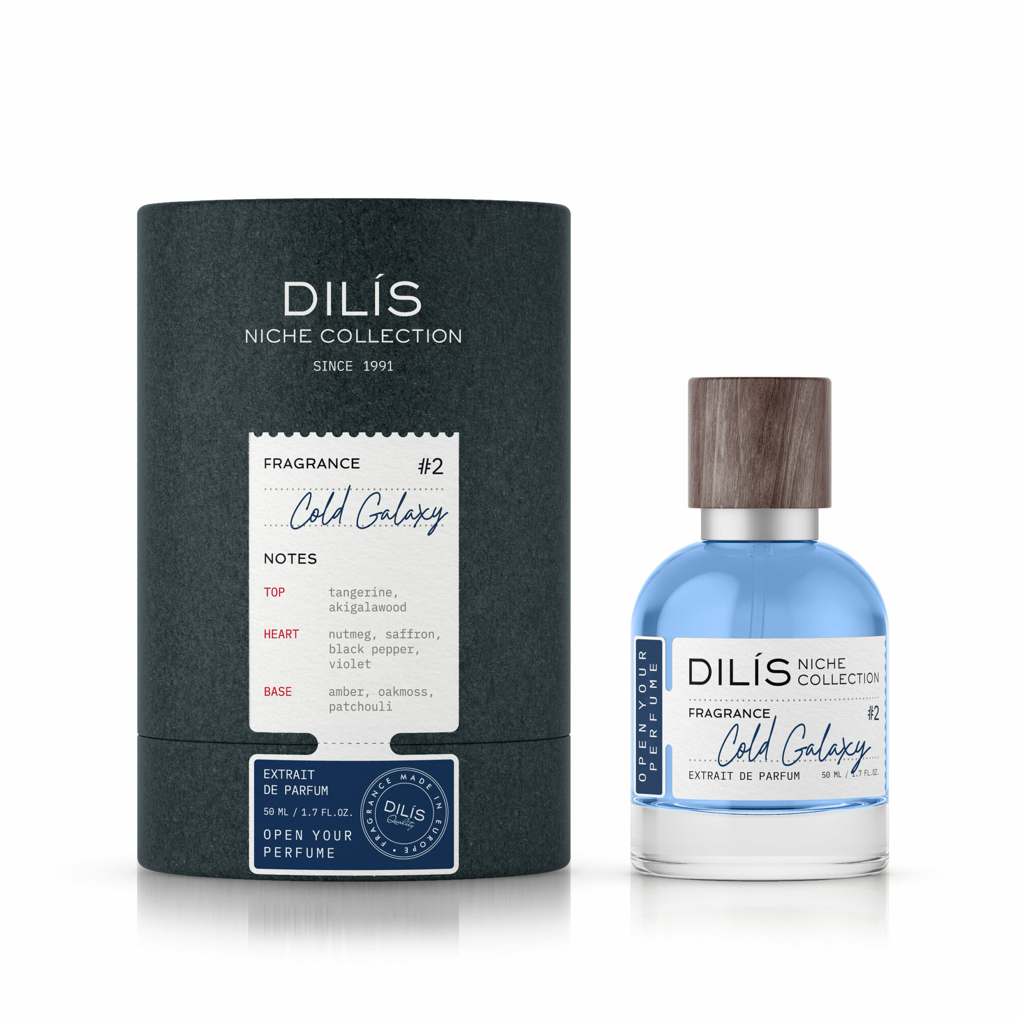 DILIS NICHE COLLECTION DILIS "Cold Galaxy" № 2 Духи мужские 50 мл